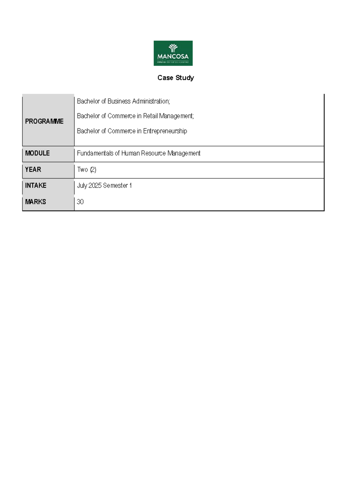 Cstudy Jul25 BBA FHRM6 Google HR Innovations Case Study - Studocu