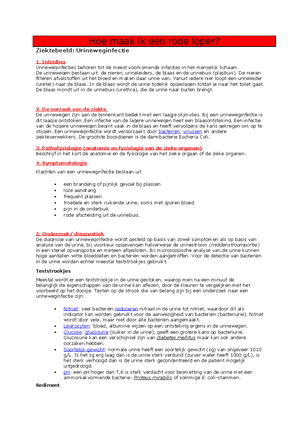 Rodeloper-VP - Hoe maak ik een rode loper Ziektebeeld: (naam van het ...