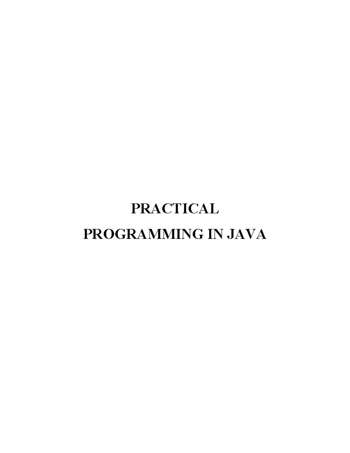 JAVA Practical Programming: Prime Numbers, Matrix Operations & More - Studocu
