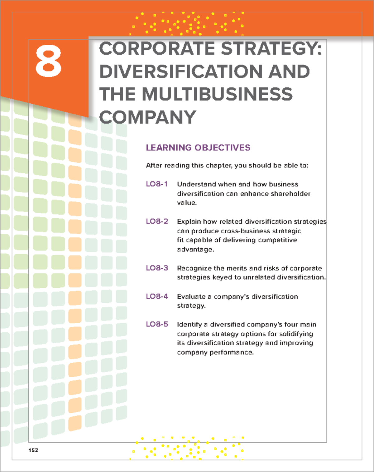 Chapter 8: Corporate Strategy - Diversification & Multibusiness ...