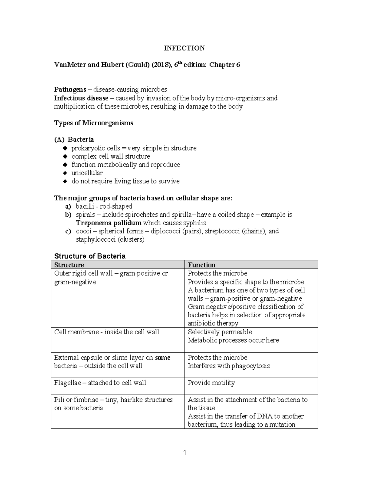 PATH 122 Lecture Notes: Understanding Infection and Pathogens - Studocu