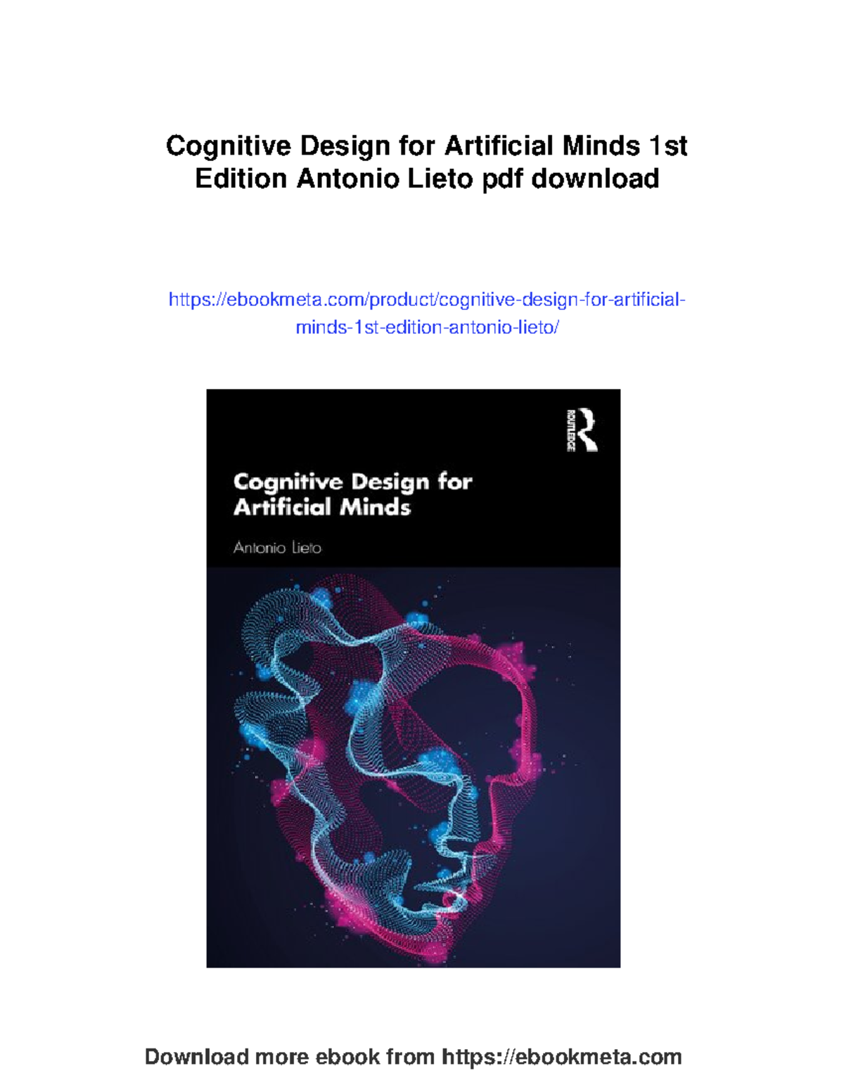 Cognitive design for artificial minds: A comprehensive overview - Studocu