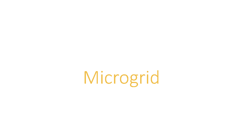 EE 653 Lecture 1214: Microgrid Concepts and Optimization Techniques ...
