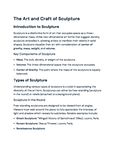 FINE 1306 - Introduction to Fine Arts - Studocu