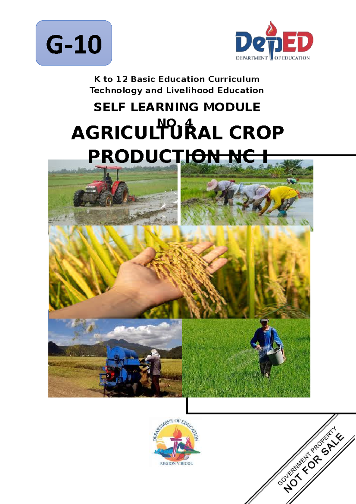 GRADE 10 TLE: AGRICULTURAL CROP PRODUCTION MODULE - QUARTER 2 - Studocu
