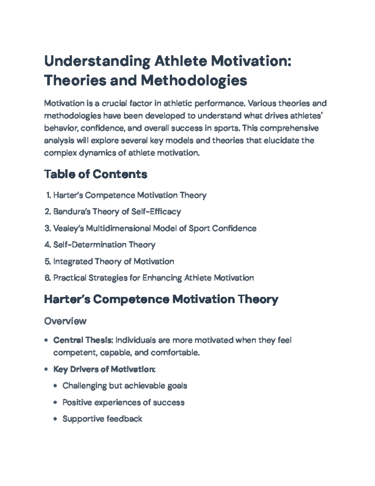 Understanding Athlete Motivation: Theories & Strategies for Coaches ...