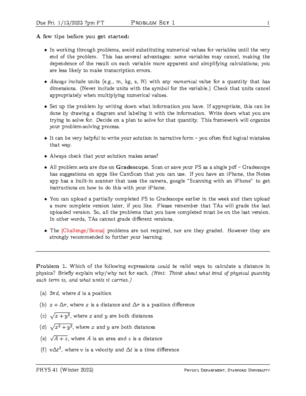 AP® Physics C Mechanics Practice Exam #1 Solutions & Analysis - Studocu