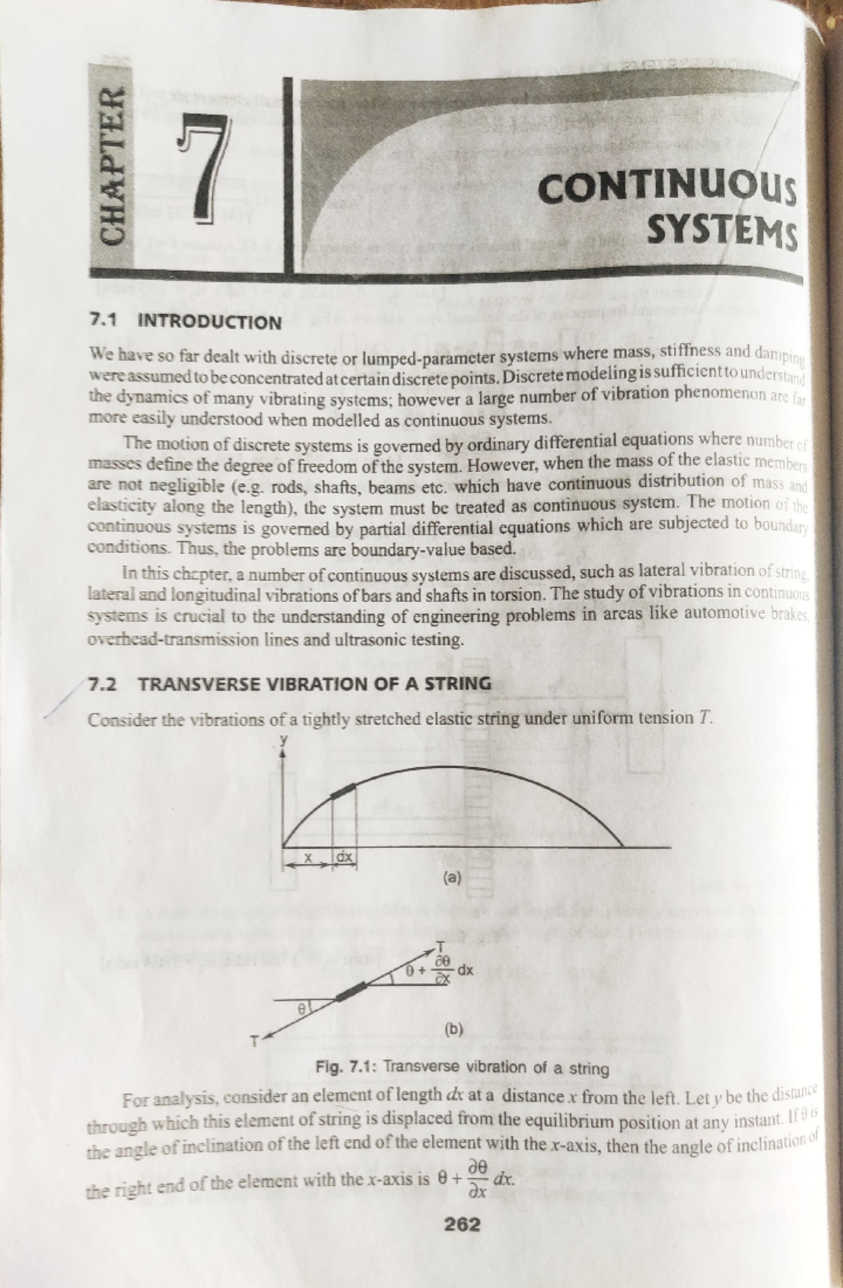 Chapter 7 - Continuous System Analysis in Advanced Vibration (MECH 301 ...
