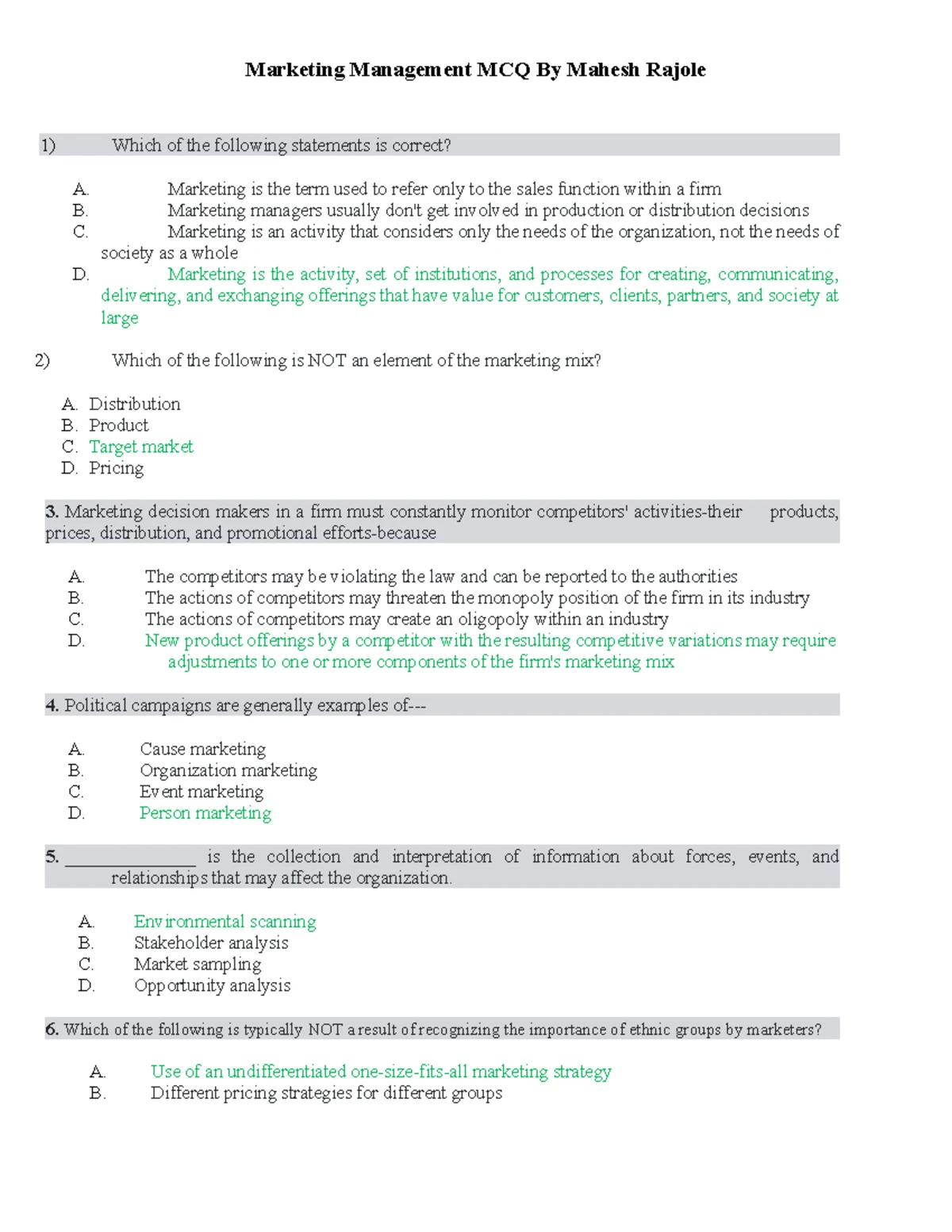 Knowledge Management Mcq - Multiple Choice Questions Elective – II ...