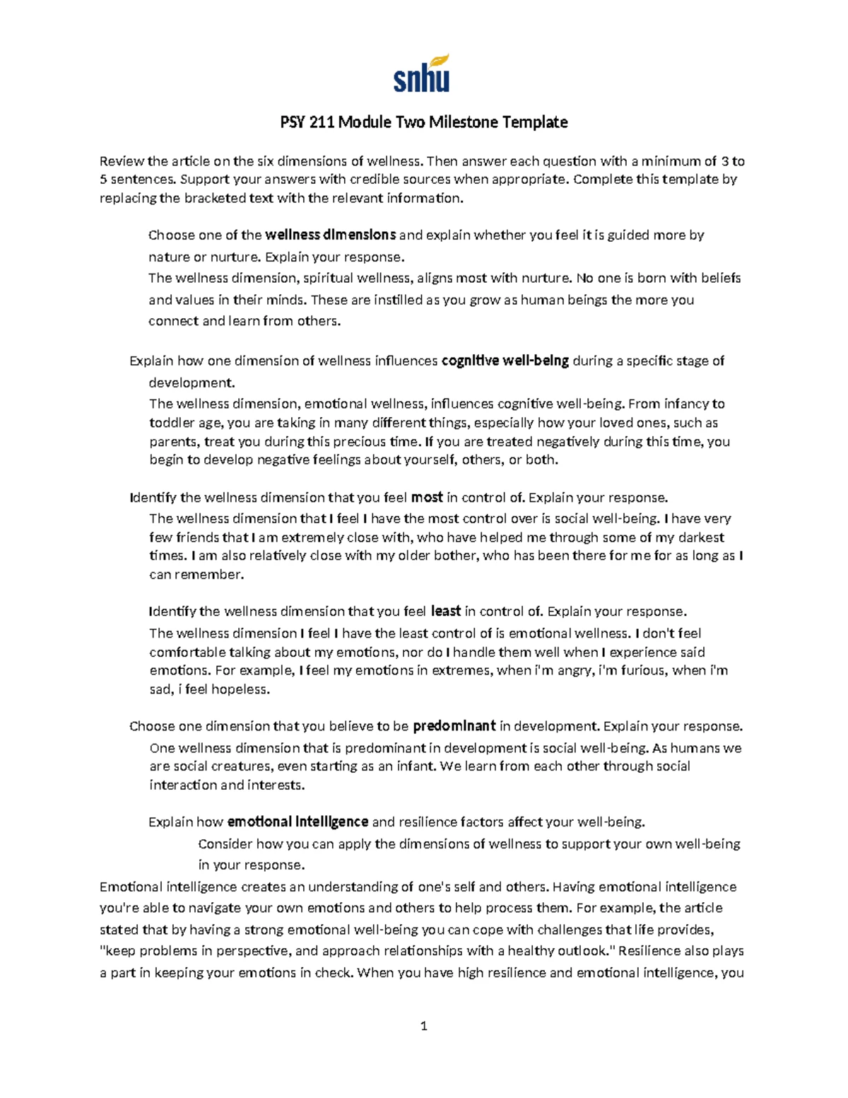 PSY 315 Module 4 Clinical Intake Form Worksheet Analysis - Studocu