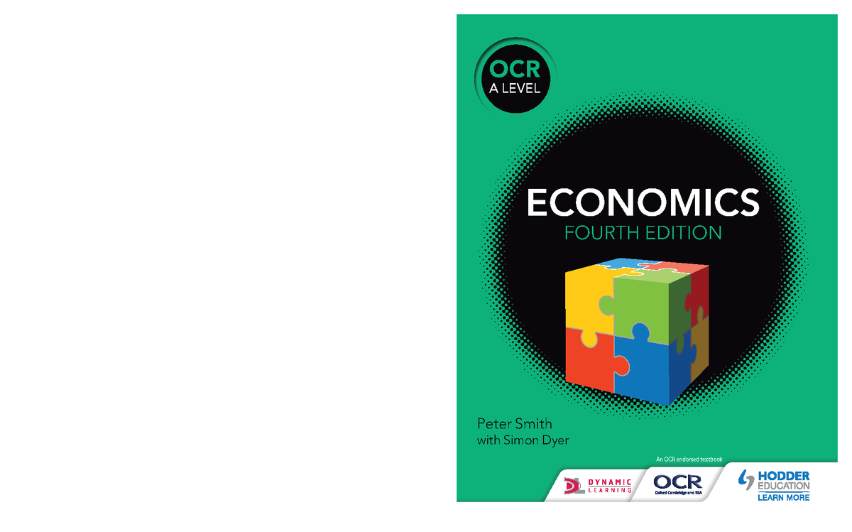 OCR A Level Economics 4th Edition: Comprehensive Study Guide - Studocu