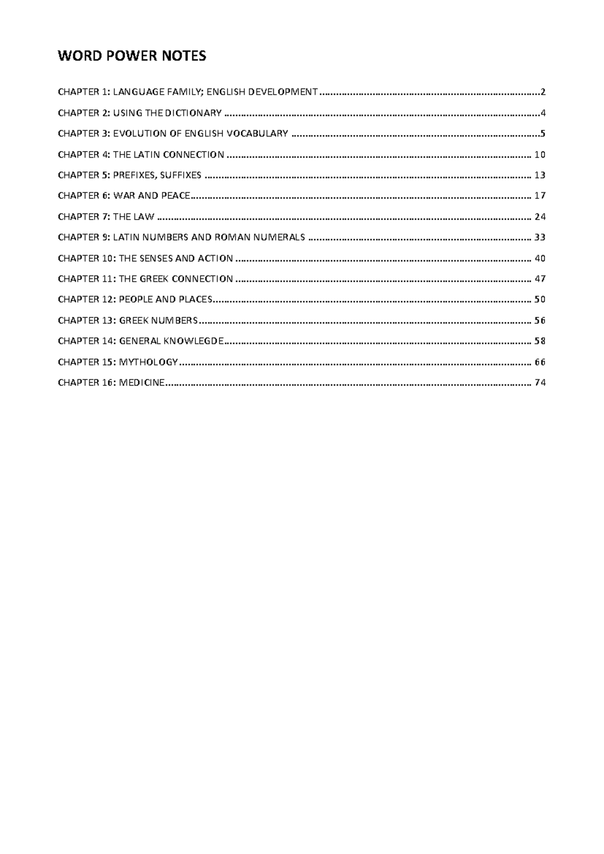 WORD Power Final Exam Notes: Key Concepts & Vocabulary Insights - Studocu