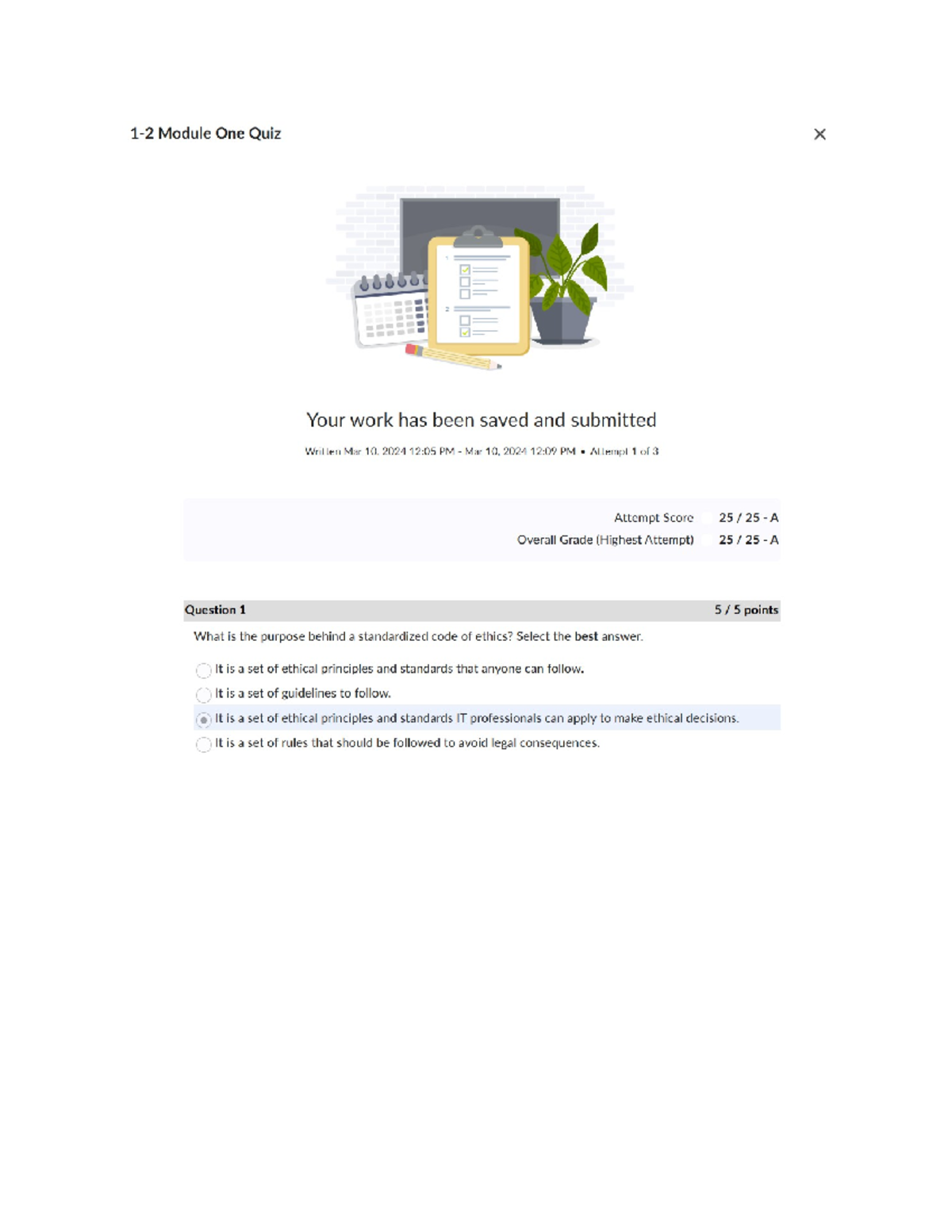 Module 1-2 Quiz: Key Concepts and Insights - Studocu