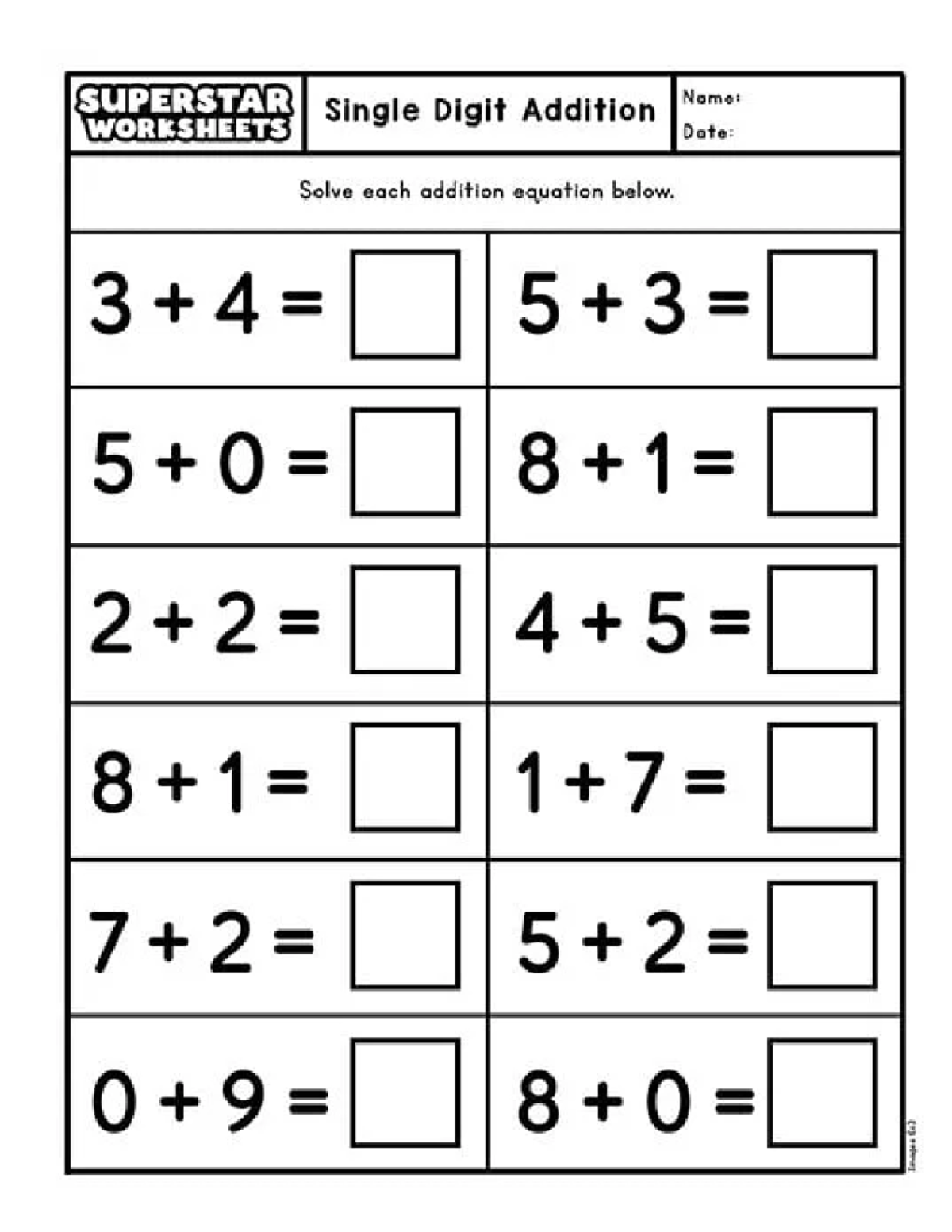 Grade 1 Addition & Alphabet Worksheets (SUPERSTAR) - Studocu