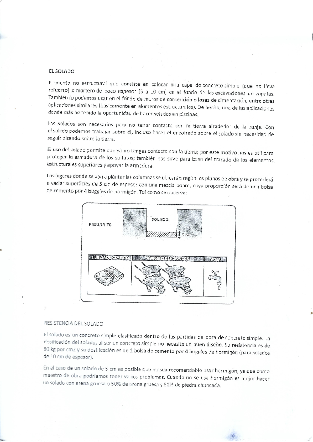 Guía Completa sobre el Solado de Concreto Simple (Construcción) - Studocu