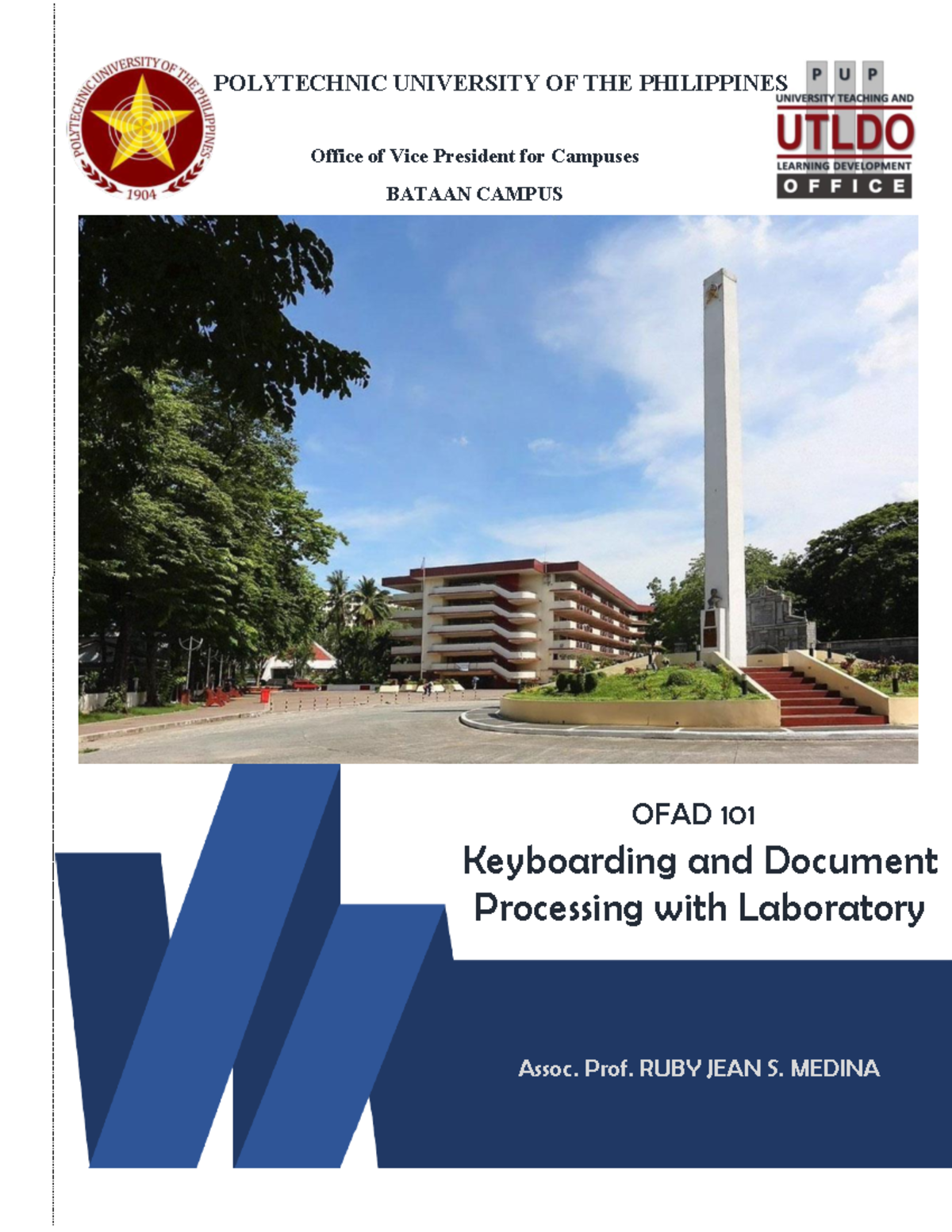 OFAD 101: Keyboarding & Document Processing Lab Notes - Studocu