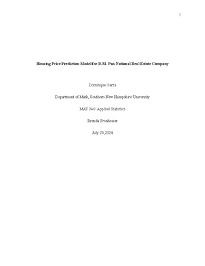 BUS225 Module One Assignment - Module One Assignment Dominque Garza ...