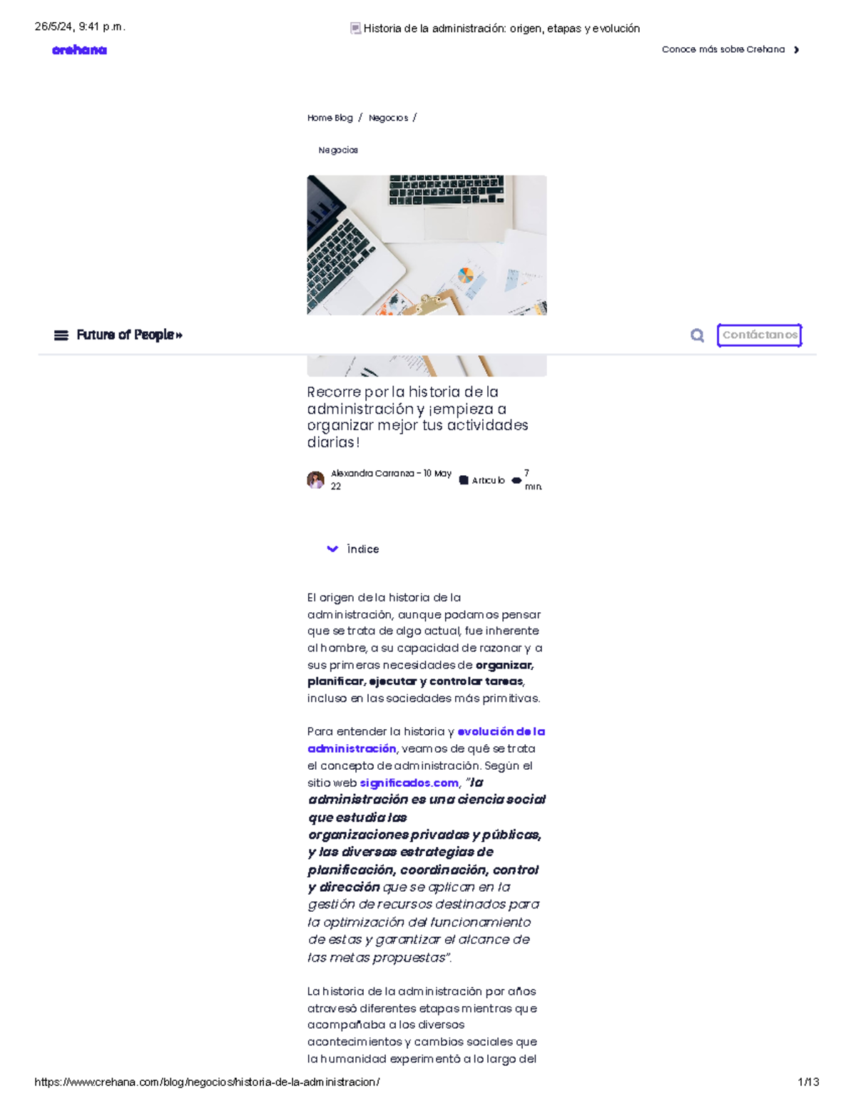 Apznza~1 - ####### Conoce más sobre Crehana Home Blog / Negocios / ####### Negocios Recorre por ...