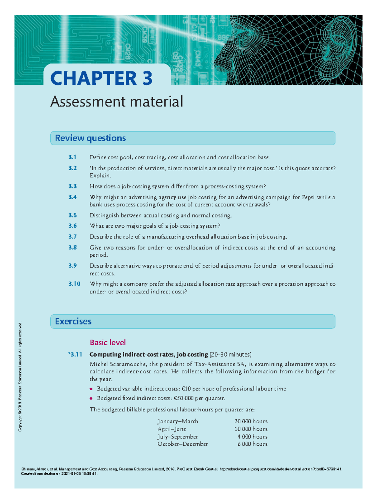 MAA262 TRI-1 2022 - Chapter 3 & 4 Review Questions and Exercises - Studocu