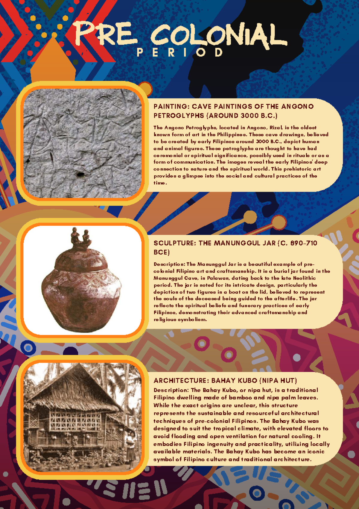 Precolonial to Postwar Art & Architecture in the Philippines (AROUND B ...