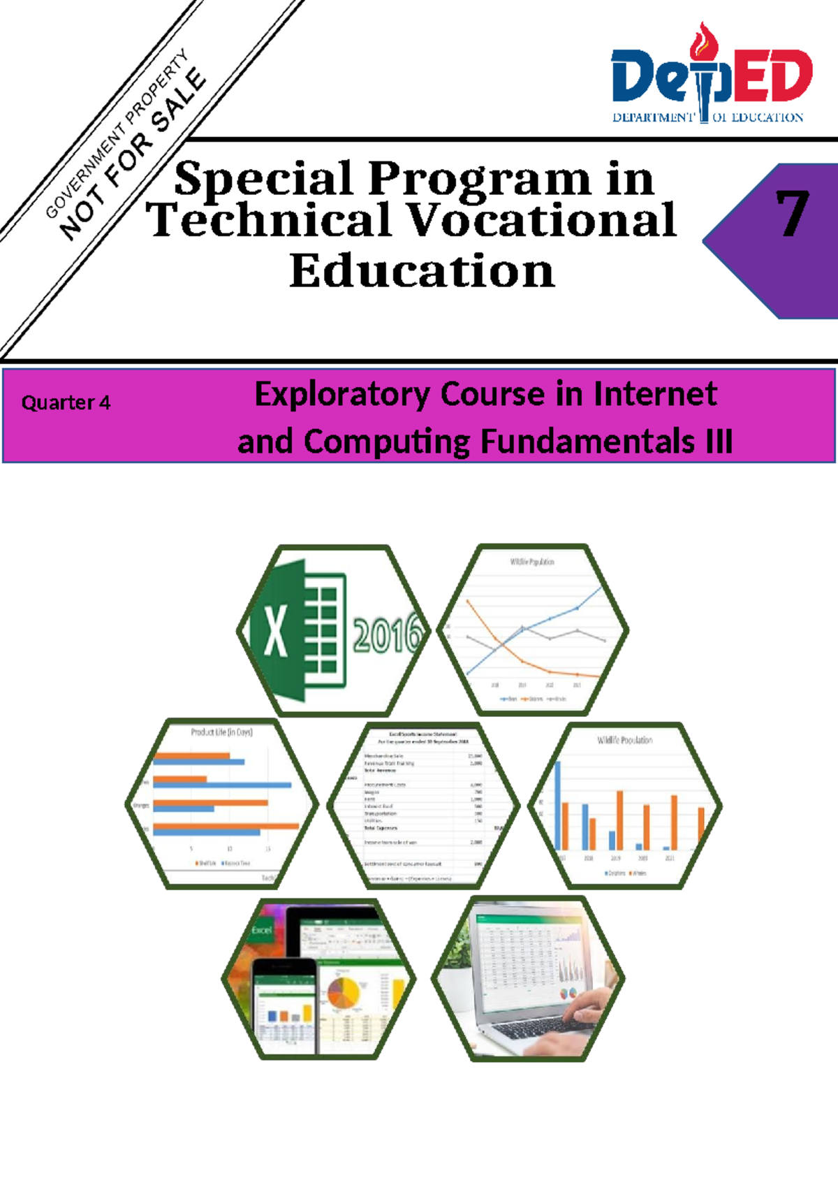 Sptve - ICF 7 - Q4 - Self-Learning Module on Row/Column Manipulation ...