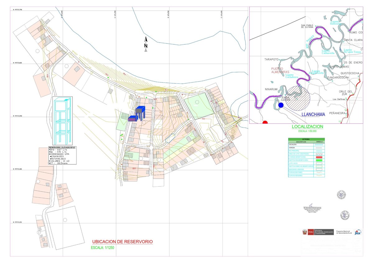 Reservorio Elevado - Proyecto de Saneamiento Rural 116150 - Studocu