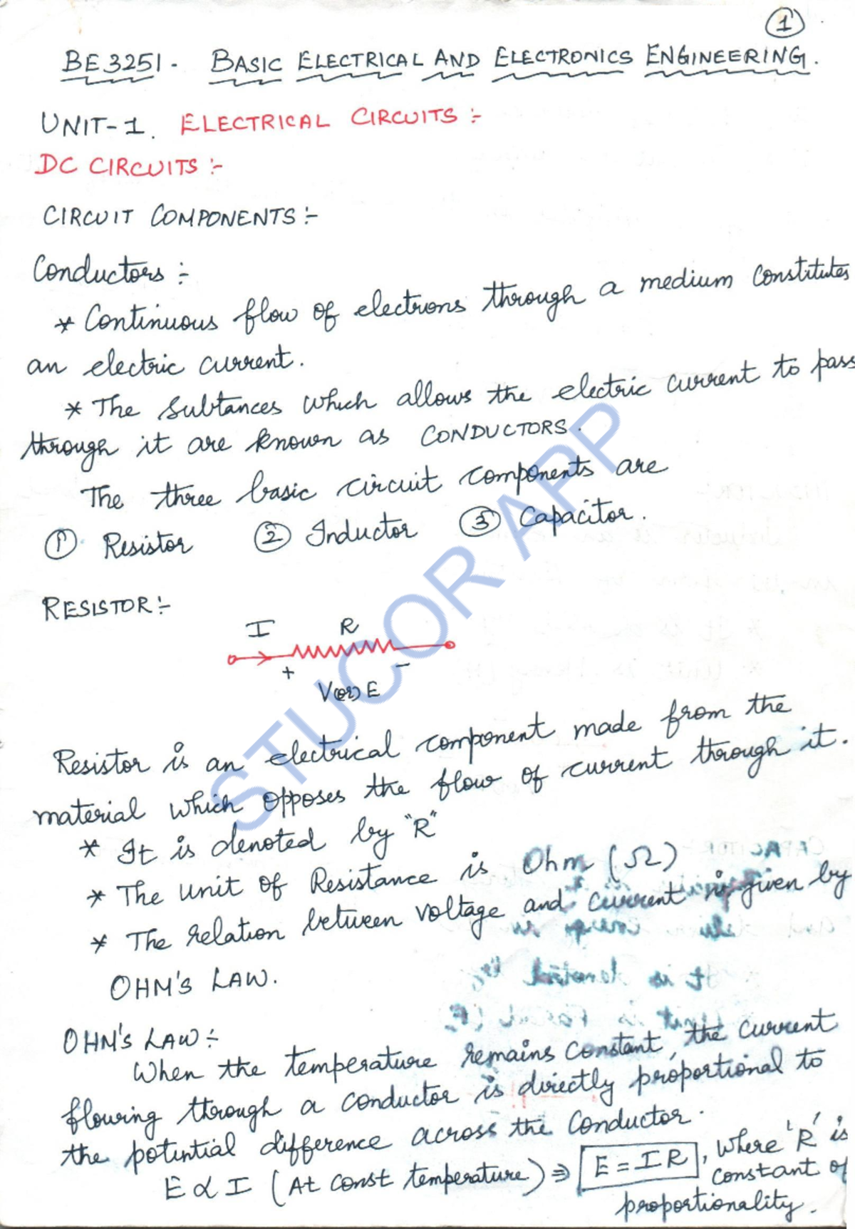 Stucor BE3251-DW - Study Notes and Resources - Studocu