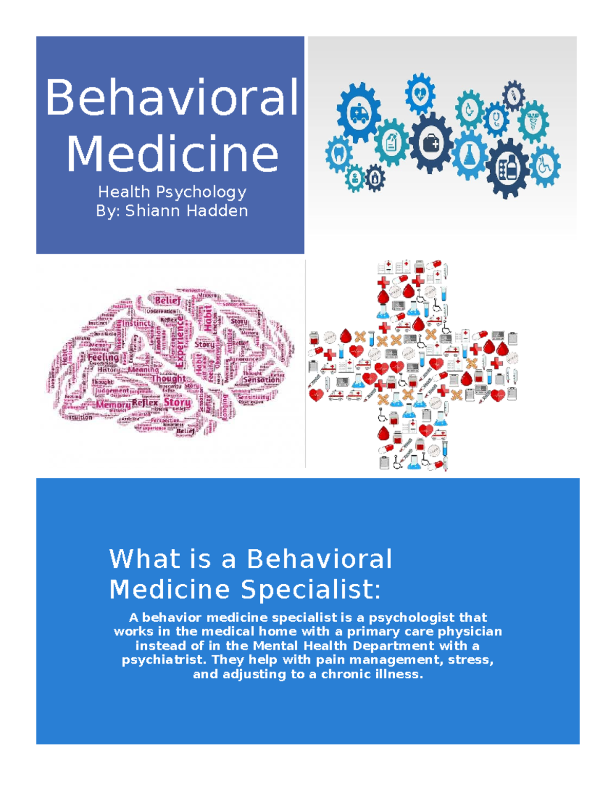 Behavioral Medicine Specialist Overview: Insights & Trends - Studocu