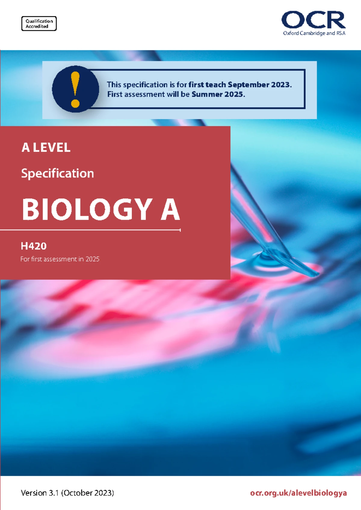 A-Level Biology OCR Notes: Classification and Evolution Overview - Studocu