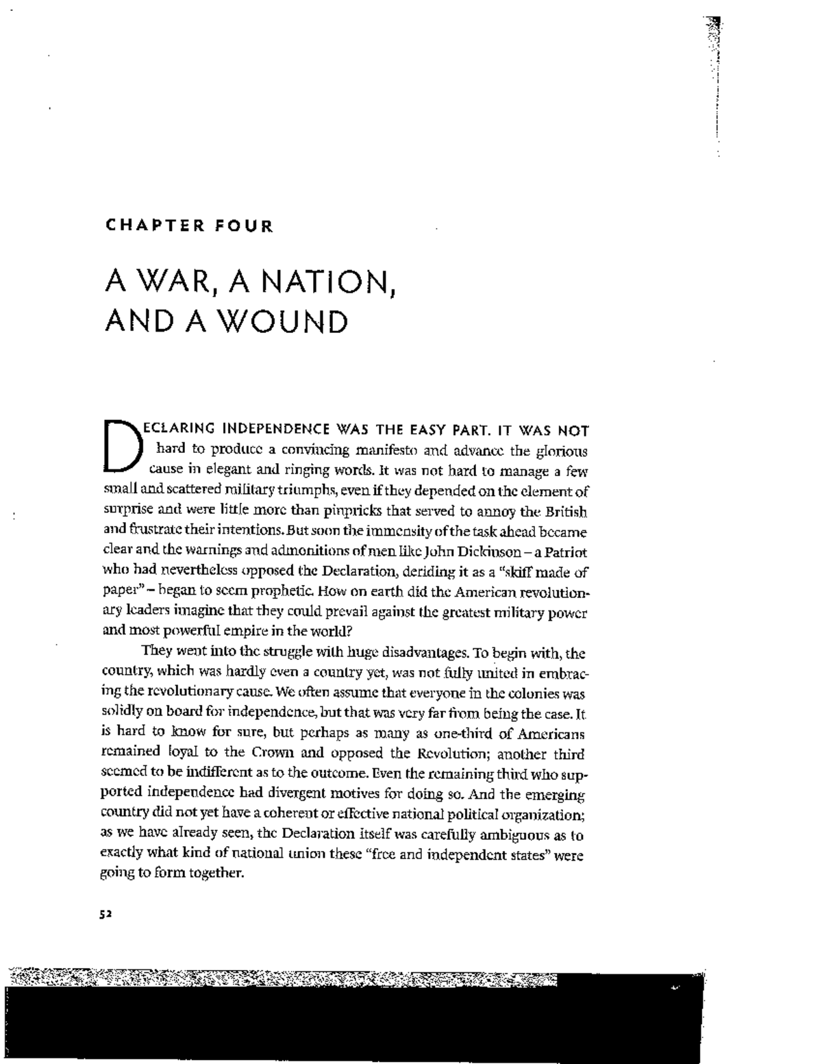 HIST 300 - Chapter 4: The American Revolution's Challenges and Triumphs ...