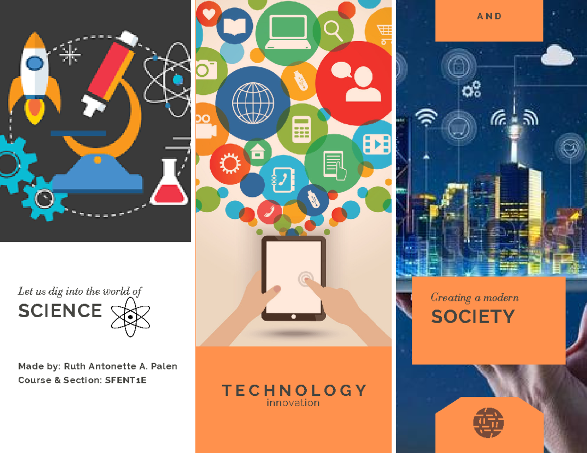 Brochure in Science, Technology and Society - Scientific Revolution ...