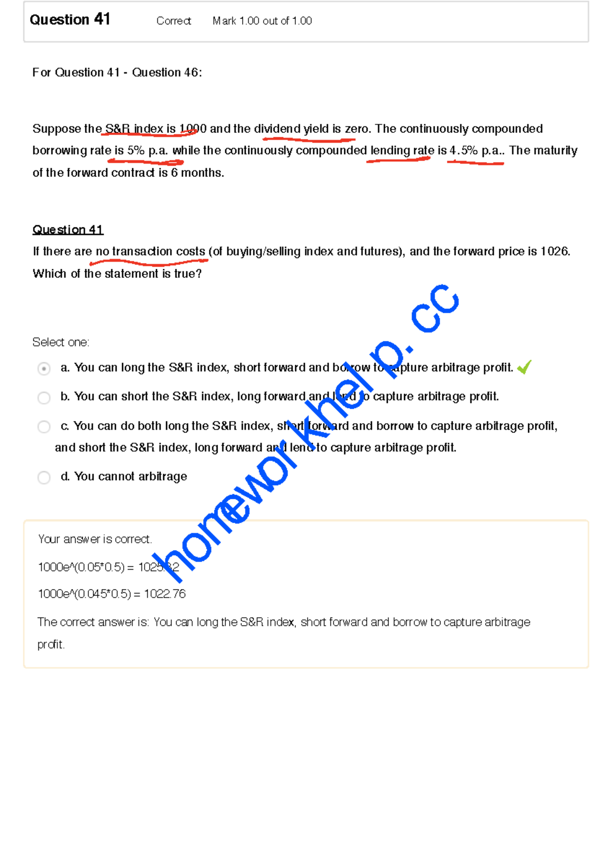 Homework 3 Due date 14 Mar 23 59pm Attempt review - Question 41 Correct ...