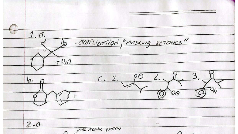 Orgo 2 Review Notes and Answers for Final Exam - Studocu