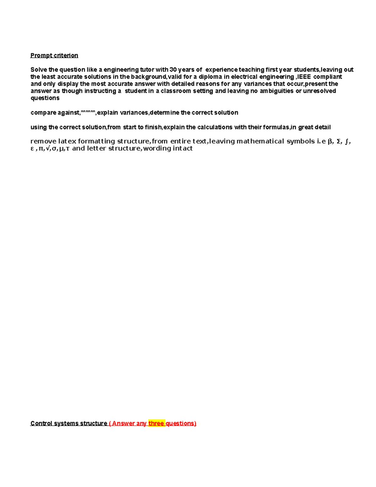 KNEC Mod 2 Control Systems: Comprehensive Guide to Key Concepts - Studocu