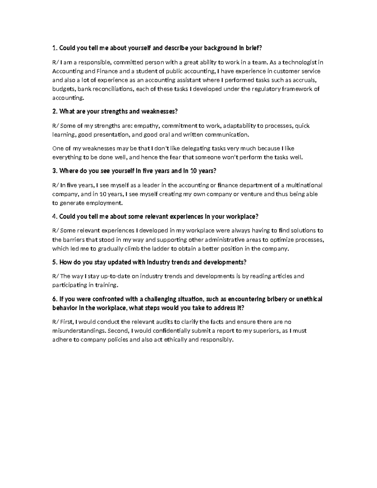 Ingles 4 - Personal Statement and Career Aspirations Essay - Studocu
