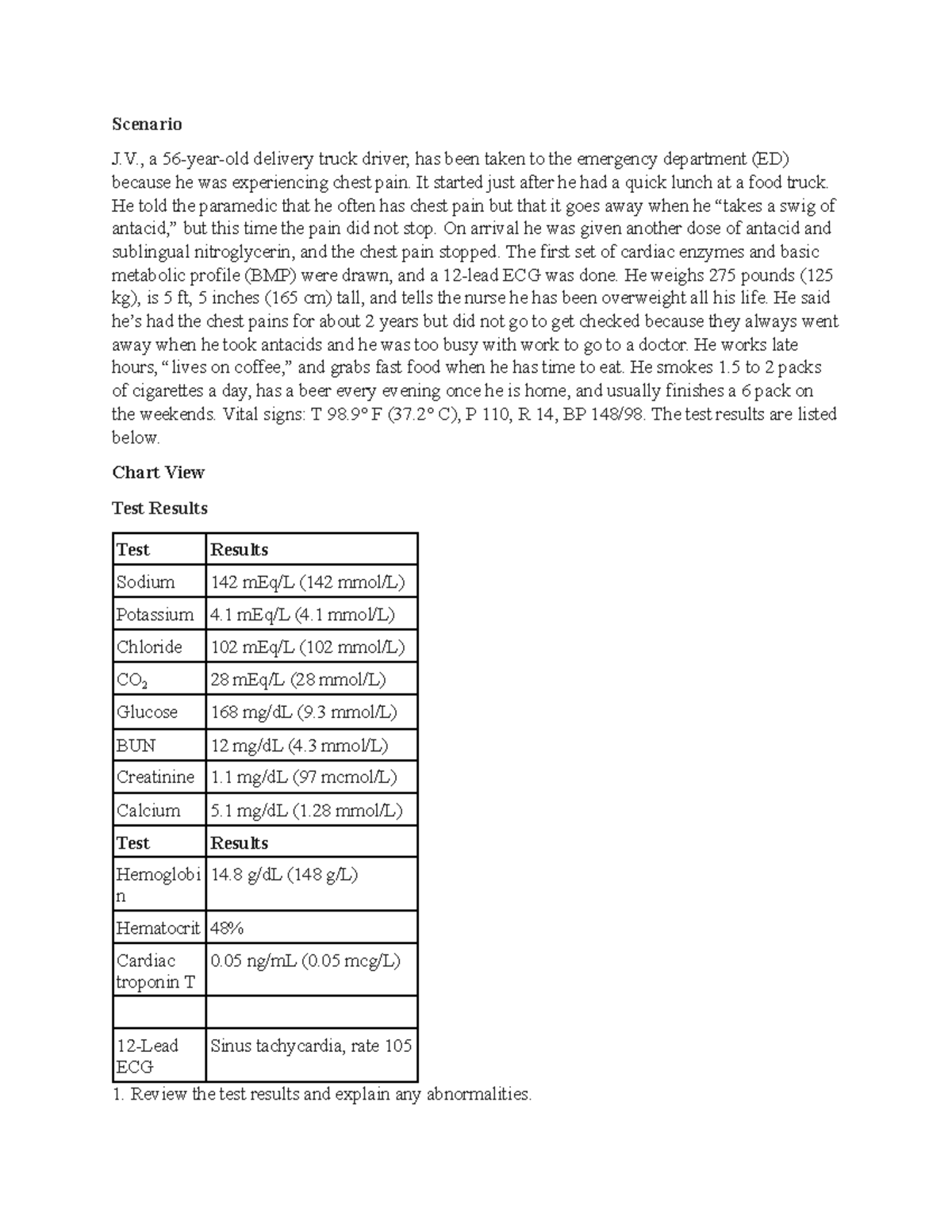 Case Study Analysis: GERD in a 56-Year-Old Patient - Studocu