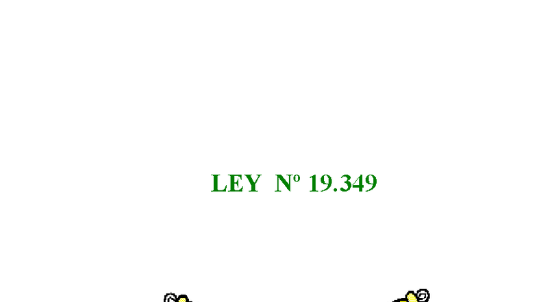 LEY 19.349 - Texto Ordenado de la Ley de Gendarmería Nacional - Studocu