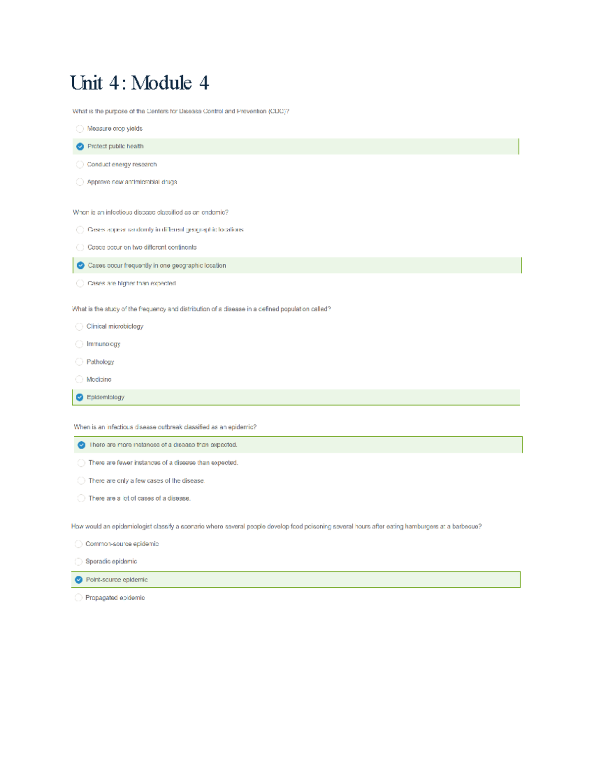 Unit 4 - Module 4 - Unit 4: Module 4 What is the purpose of the Centers ...