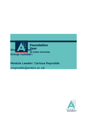 Arden Student Handbook Ealing-2024 - Arden University Ealing Student ...