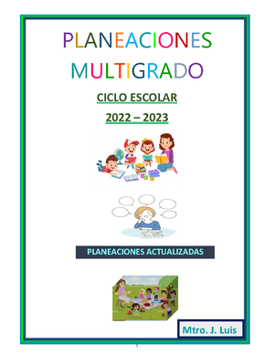 5° s25 y 26 Planeación Profa. Kempis - Planeación Profa. Kempis Ciclo escolar 2023- 2024 Semana ...