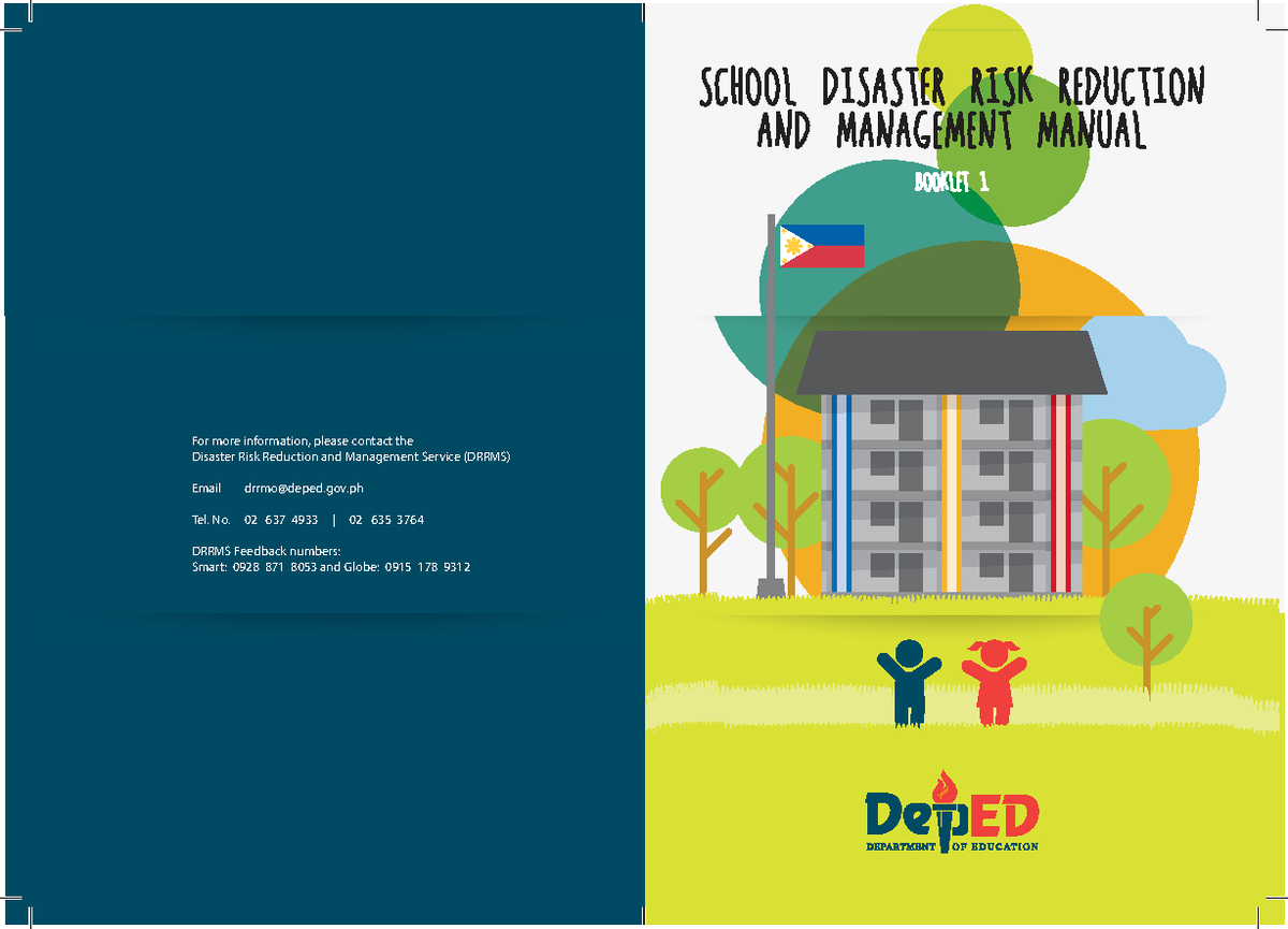 School Disaster Risk Reduction And Management Manual Booklet 1 Studocu