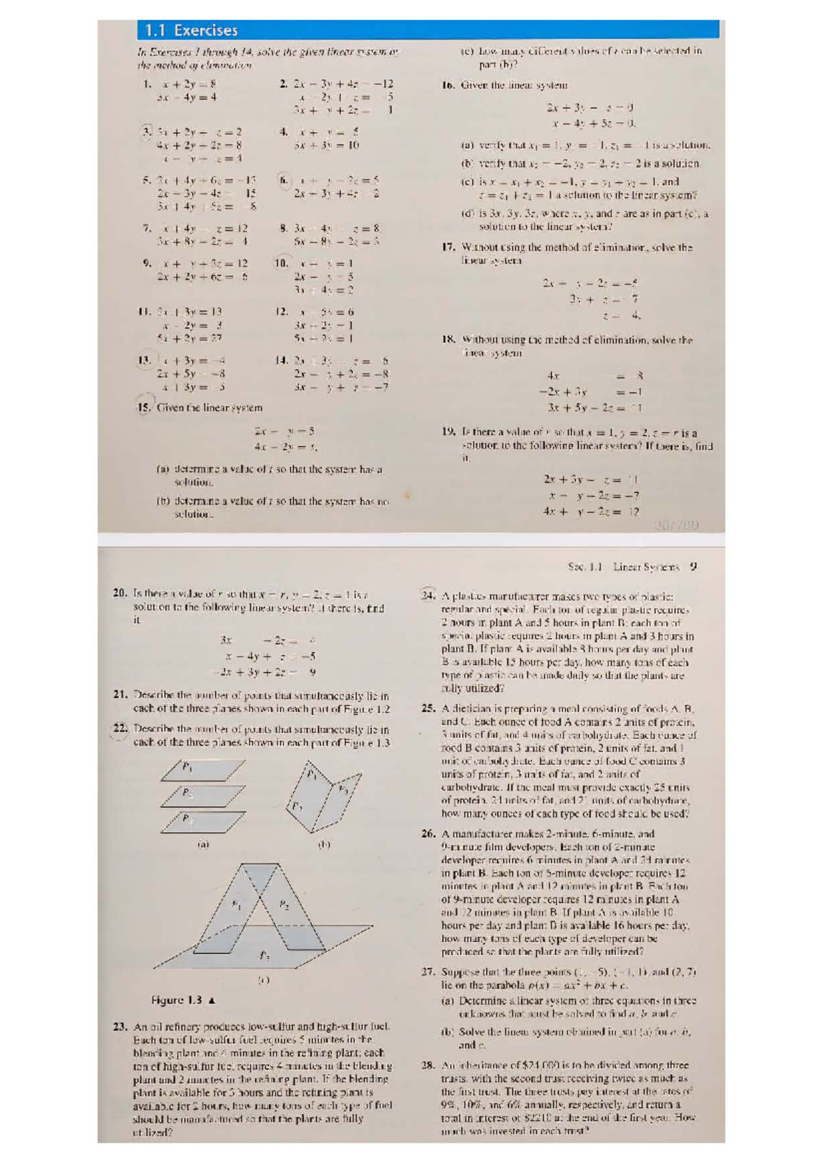 Linear Algebra MTH 101 Midterm Questions & Answers - Studocu