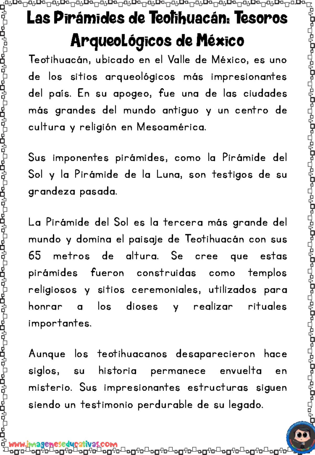 Lecturas de Comprensión Lectora sobre México: Cultura y Tradiciones ...
