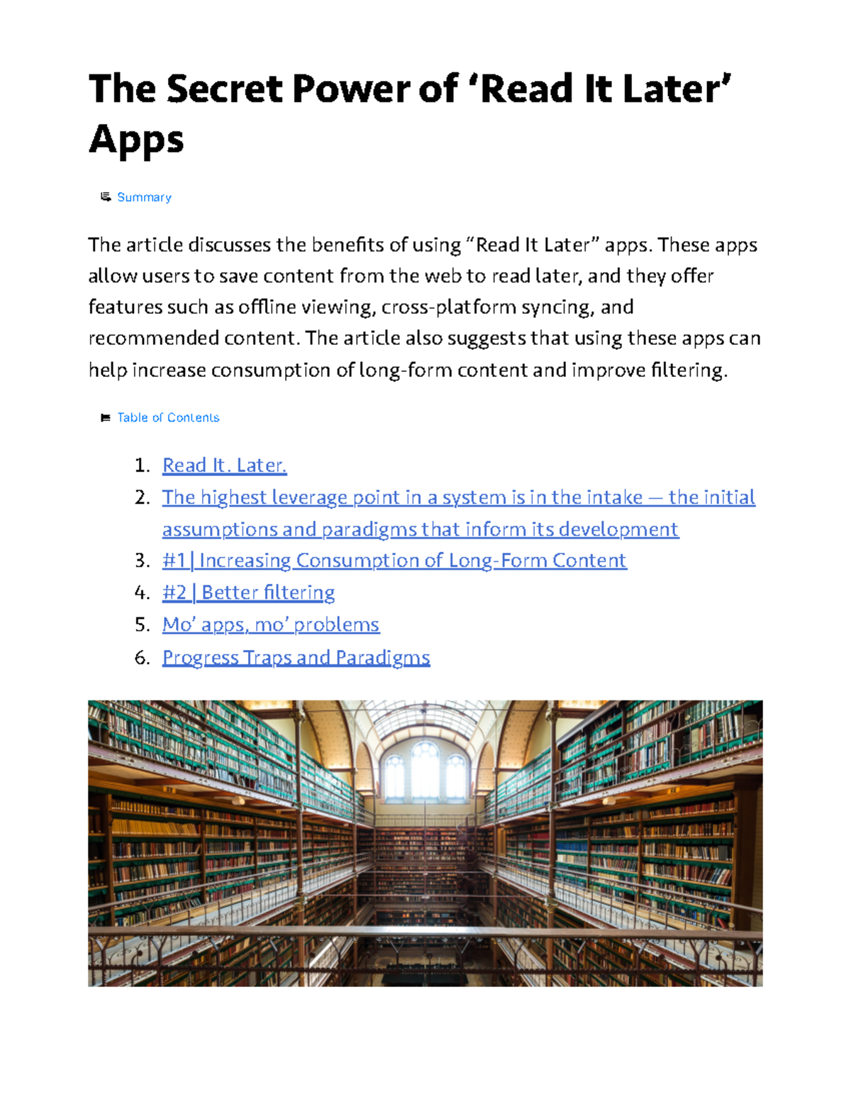 The Secret Power of Read It Later Apps: Enhancing Digital Reading ...