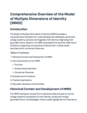 Refining King and Baxter Magolda's Model of Intercultural Maturity ...
