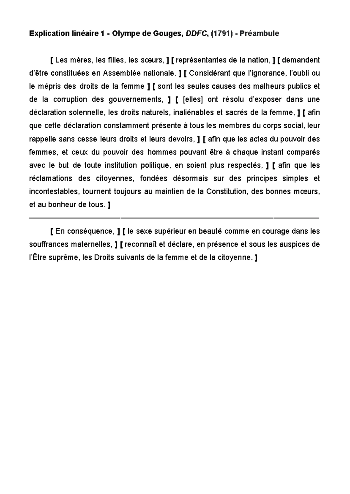 Fiche de Révision Complet Bac Français - Commentaire Texte et Méthodes ...