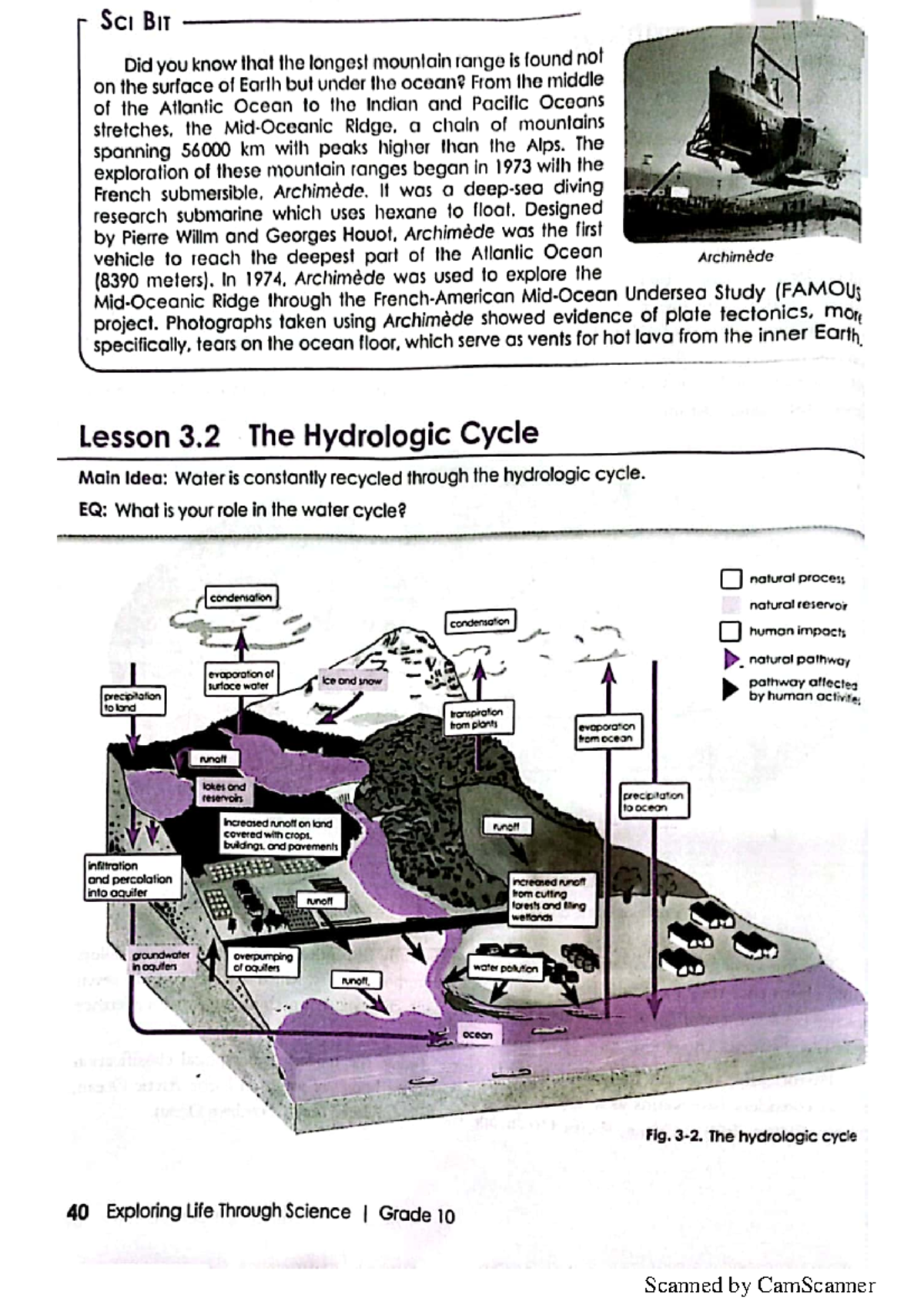 Earth Science: The Hydrologic Cycle and Water Pollution Solutions - Studocu