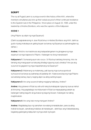 TOUR GUIDING script - GALICIA, ALYSSA KATE M. BSTM 1206 TOUR GUIDING ...