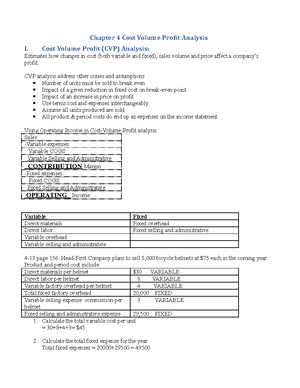 Cost Acc Chap 9 2014 - Accounting - A CHAPTER 9 – PROCESS COSTING ...