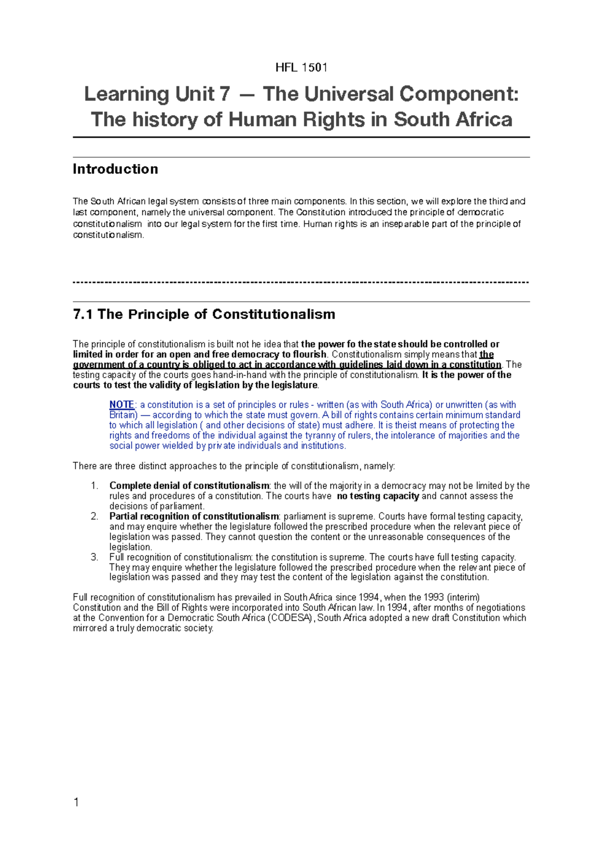 (7) The Universal Component- The History of Human Rights in South ...